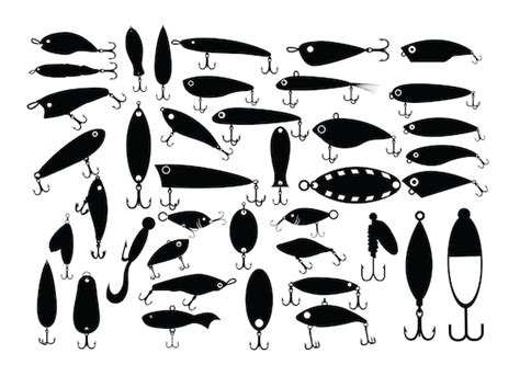 FISHING LURES SVG Fishing Lures Svg Cut Files For Cricut Etsy