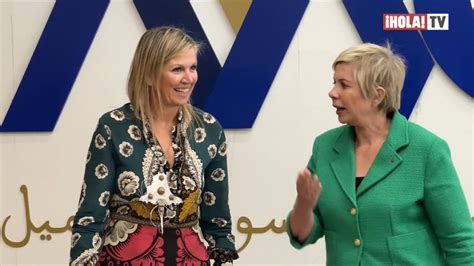 La reina Máxima habla en español sobre servicios financieros durante su