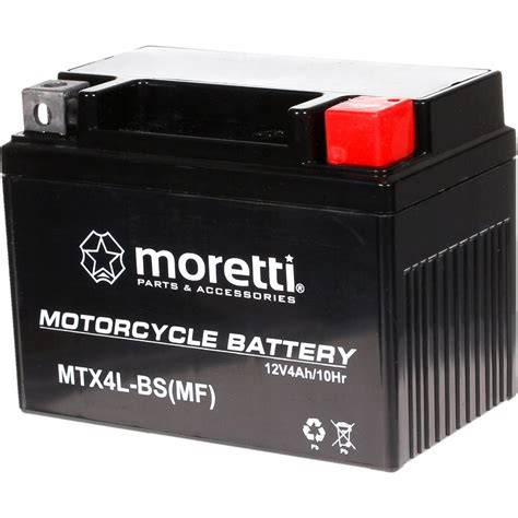 AKUMULATOR ŻELOWY MORETTI YTX4L BS SKUTER JUNAK MTX4L BS za 44 10 zł z