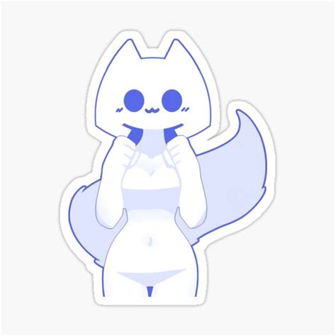 Furry Discord Sticker For Sale By Nekuzart Redbubble