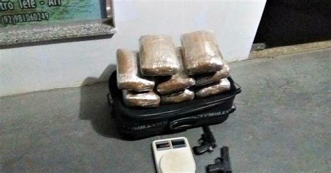 G1 PM apreende mais de 11 kg de drogas em embarcação no interior do