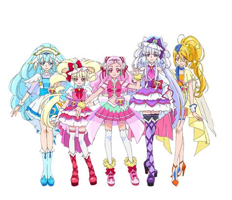 Hugtto Precure Precure Render By Ffprecurespain On Deviantart