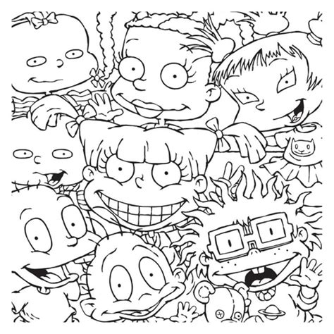 Dibujos De Rugrats Para Colorear