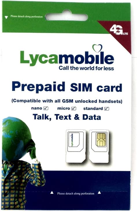 Lycamobile Plus USA Prepaid Sim Card Amazon Au Electronics