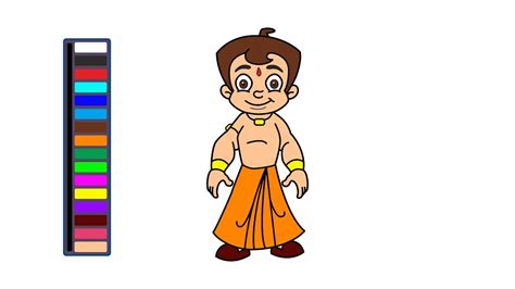 How To Draw A Chhota Bheem Chhota Bheem Chhota Bheem Drawing For