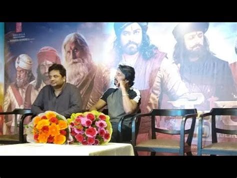 Syeraa Success Press Meet Kiccha Sudeep Surrender Reddy YouTube