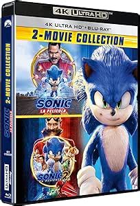 Sonic Sonic 2 La Película Pack 4K UHD BD Blu ray Amazon
