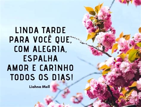 Frases E Mensagens De Boa Tarde Carinho Focalizando