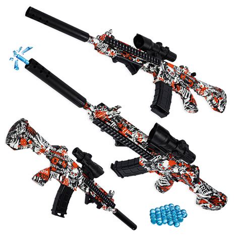 KARABIN PISTOLET AUTOMAT NA KULKI ŻELOWE ZESTAW 13371656158 Allegro pl