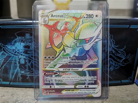 Pokemon Brilliant Stars Arceus VSTAR Hyper Rare 176 172 Hobbies Toys