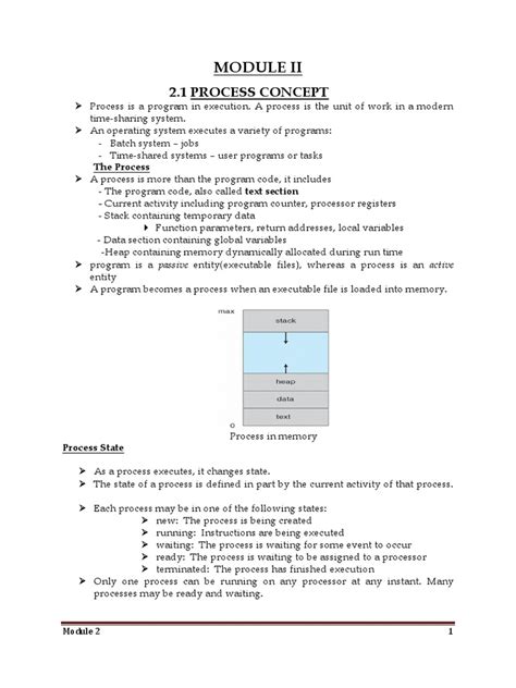 module ii ktu pdf scheduling computing process computing
