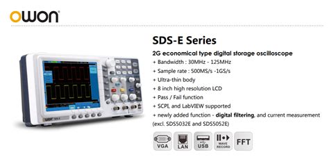 Xds E Series Ch Dso Owon By