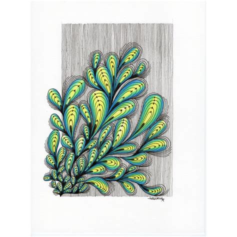 Zentangle Art Tangle Art Doodle Art Wall Art Wall Decor Fine