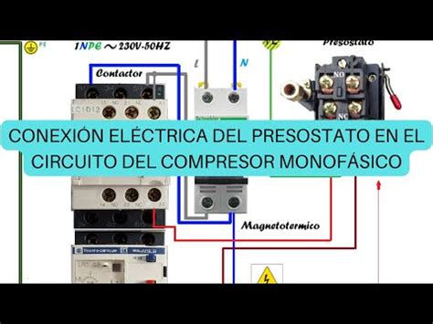Diagrama Eléctrico De Compresor Trifasico Moler Detección