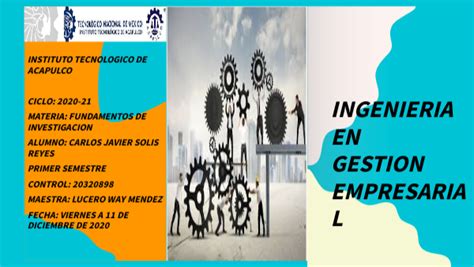 INGENIERIA EN GESTION EMPRESARIAL