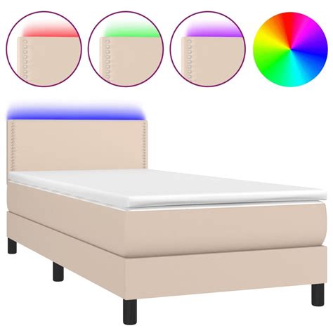 Ko Kontynentalne Z Materacem I Diodami Led X Zakito Home