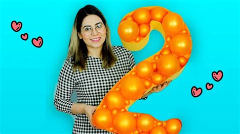 COMO HACER NUMEROS Y LETRAS 3D CON GLOBOS COMO ADORNAR UN CUMPLEAÑOS