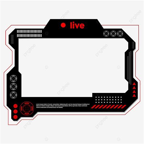 Facecam Border Clipart Hd PNG Isolated Twitch Facecam Overlay Border