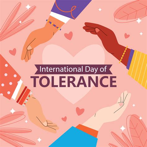 Flat International Day For Tolerance Illustration 12214124 Vector Art