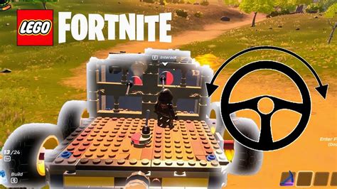 How To Build A Steerable Car In Lego Fortnite Youtube