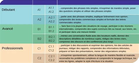 Niveaux De Langue Votre Cole De Langues Berne Ils Bern