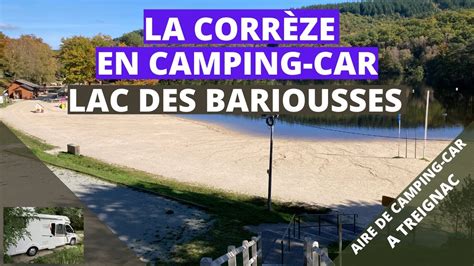 VACANCES EN CAMPING CAR LAC DES BARIOUSSES EN CORRÈZE PLATEAU DE