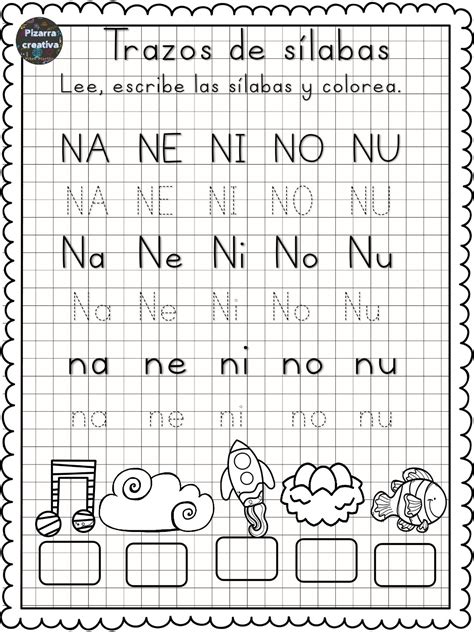Silabario Para Colorear Y Repasar 11 Artofit