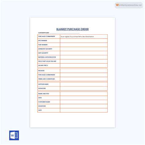 Purchase Request Form Template Excel