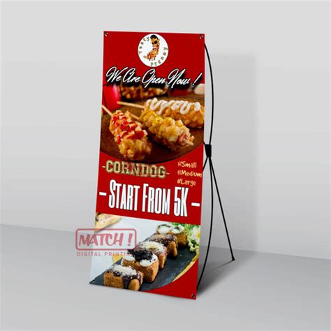 Jual Cetak X Banner 80x180 Murah Flexi Rangka Jakarta Barat