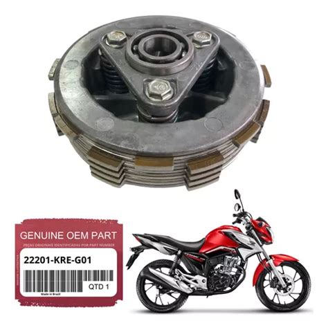 Embreagem Completa Cg Titan Fan Start Nxr Bros Honda