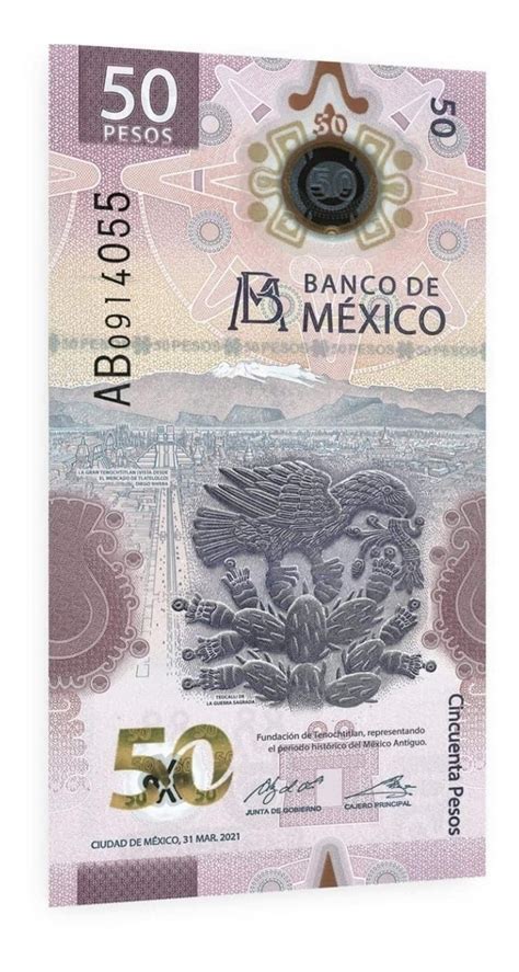 Nuevo Billete 50 Pesos Ajolote Fam G Serie A Sin Circular Envío gratis