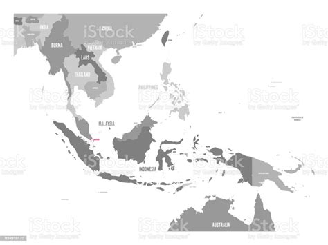 Detail Peta Asia Tenggara Hitam Putih Koleksi Nomer 20