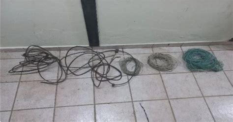 Homens são detidos após furtarem fios de cobre no São Luiz