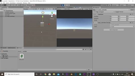 unity tutorial for position part 2 youtube