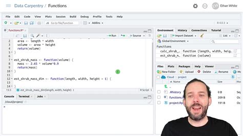 writing your own functions in r calling functions inside of other functions youtube
