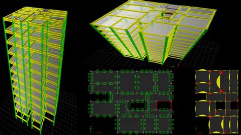 etabs learn building analysis design and autocad detailing