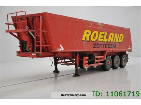 Stas 35 Cub In Alu 2000 Tipper Semi Trailer Photo And Specs