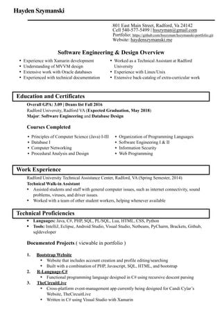 Hszymanskiresume Pdf