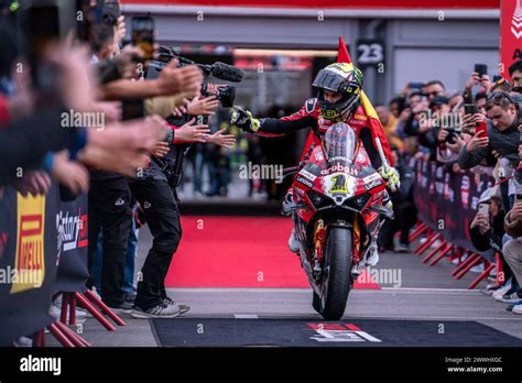 Montmelo Spain 24th Mar 2024 Alvaro Bautista Of Aruba It Racing
