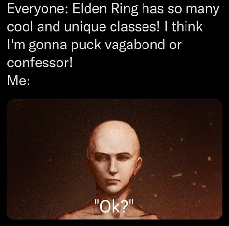 Gonna Be My First Time Playing Naked Class I Feel Like It Would Be Fun To Start With Nothing