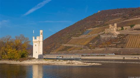Herbstende 2021 Im Mittelrheintal Im Binger Loch Mit Int Flickr
