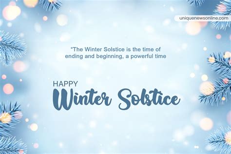 Winter Solstice 2022 Wishes Images Messages Sayings Greetings