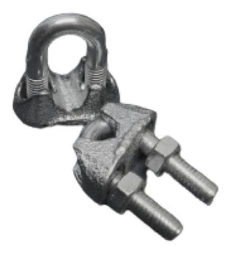 Kit Clip Grampo Leve Inox P Cabo De A O Starfer Mm