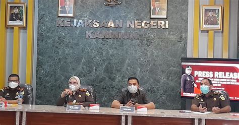 Kajari Karimun Gelar Rilis Pers Tentang Capaian Kinerja Kejaksaan