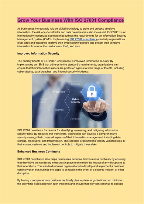 Ppt Grow Your Business With Iso Compliance Powerpoint