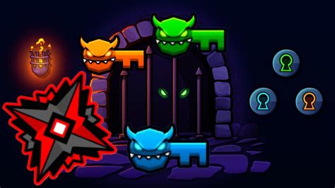 Freeing The Monster Geometry Dash Youtube