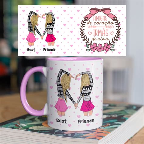 Caneca Personalizada Amigas