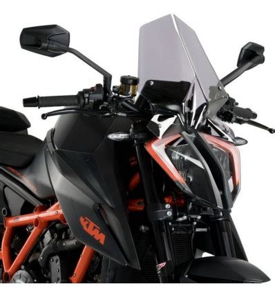 Cupolino Puig Touring fumè chiaro per Ktm 1290 Superduke R dal 2020