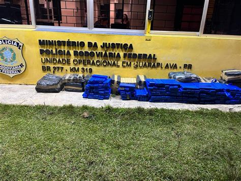 PRF Prende Casal E Apreende Maconha Na BR 277 Em Guarapuava Correio