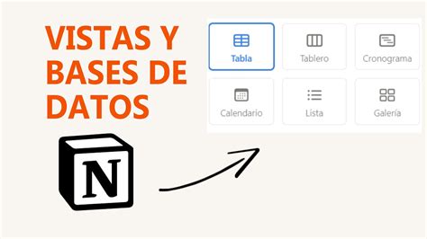 Organiza Tus Proyectos En Notion Bases De Datos Y Vistas YouTube